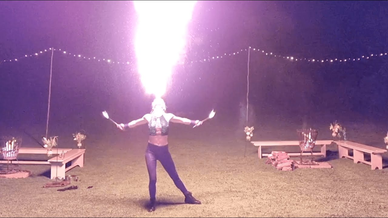 Female Fire Dancer & Breather Cape Town - YouTube