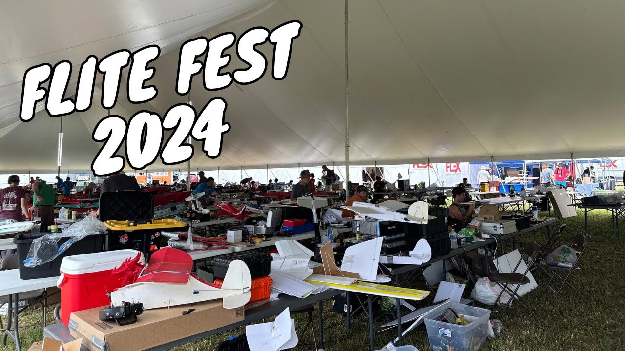 FLITE FEST 2024!!! (Video #1) #flitetest #FliteFest #planes - YouTube