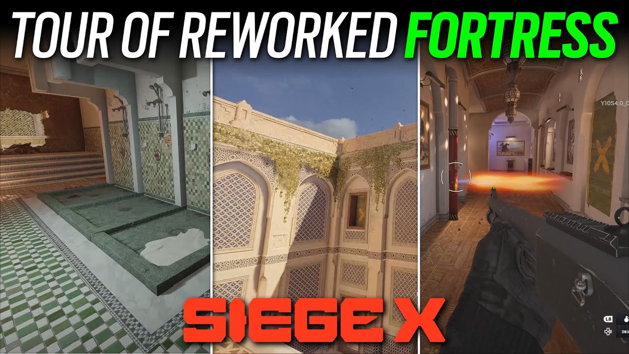 Fortress Rework Tour - 6News - Rainbow Six Siege X - Operation Tenfold ...