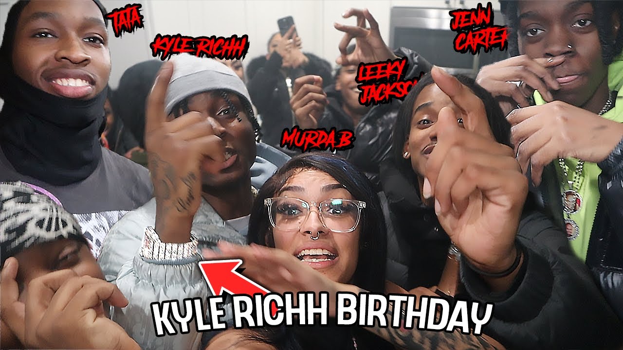 Crashing A Nyc Drill Rappers Birthday Party Ft Kyle Richh Jenn Carter Tata Murda B And More
