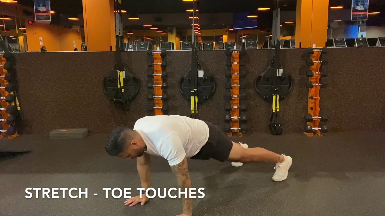 STRETCH - TOE TOUCHES - YouTube