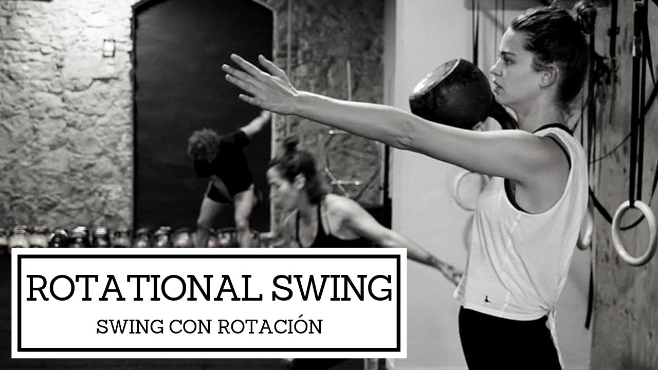 Kettlebell Rotational Swing (Swing con rotación) - YouTube