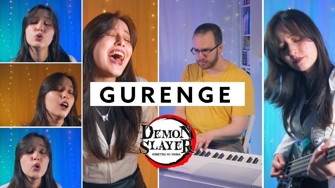 Demon Slayer OP 1 Gurenge 紅蓮華 | LiSA | FULL BAND Cover by CeLilly feat ...