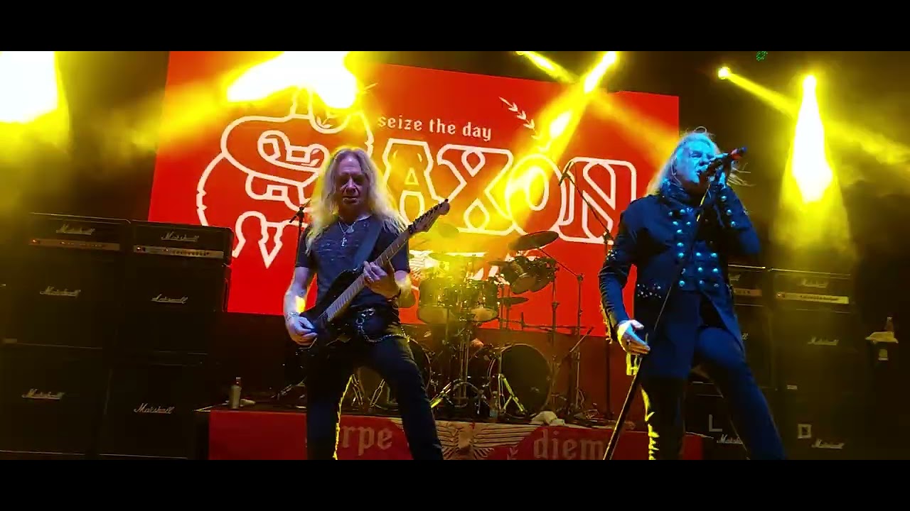 Saxon - Dogs of war , Solid ball of rock 20/11/23 Teatro Flores - YouTube