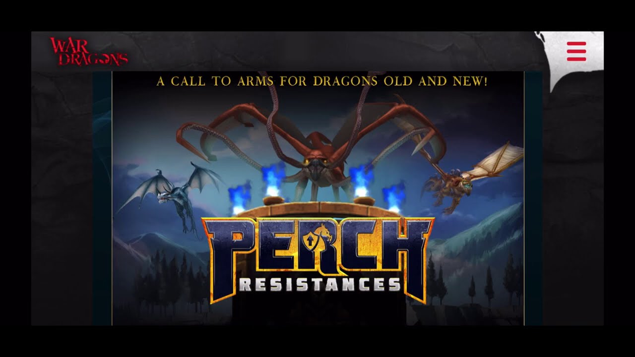 NEW Mega Perch Resistances/Weaknesses! War Dragons Guides - YouTube