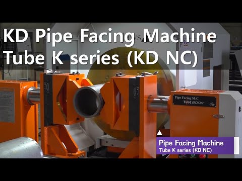 KD) Pipe Facing Machine - Tube K series (KD NC) - YouTube