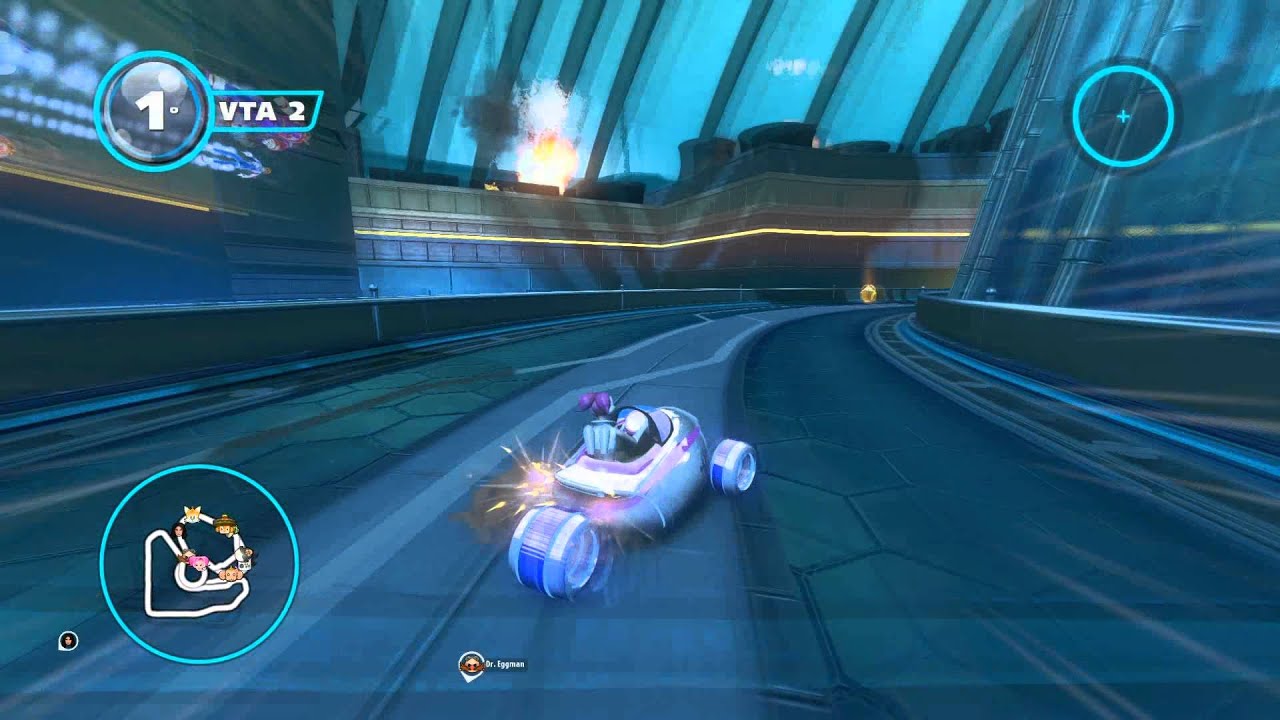 [Sonic & all stars Racing Transformed] Ulala en Océano de Fuego ...