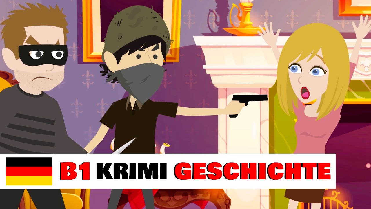 #1 Kommissar Müller | Krimi Geschichte | Deutsch lernen durch Hören | B1 Niveau - YouTube