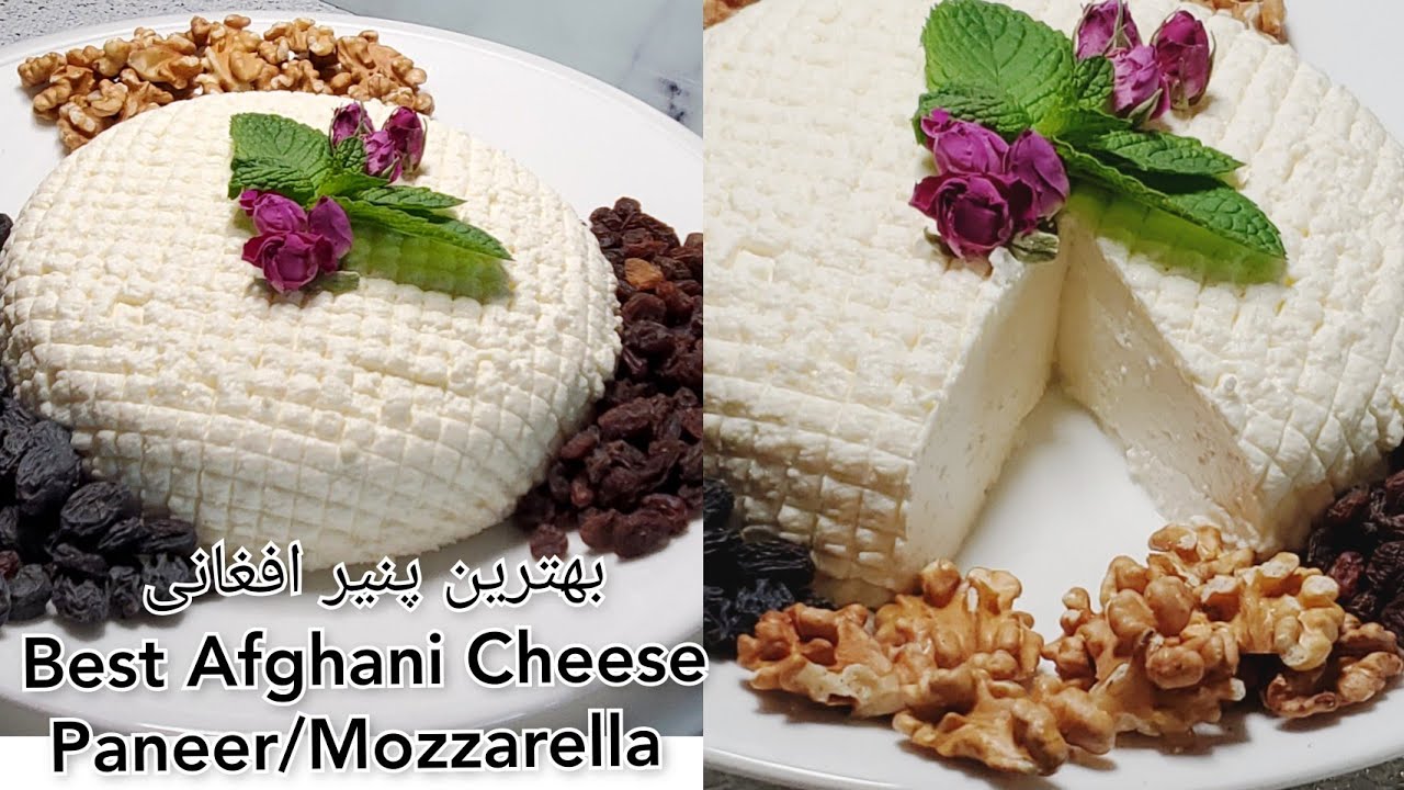 Best Homemade Afghani Cheese/ Mozzarella بهترین پنیر افغانی یا موزاریله ...