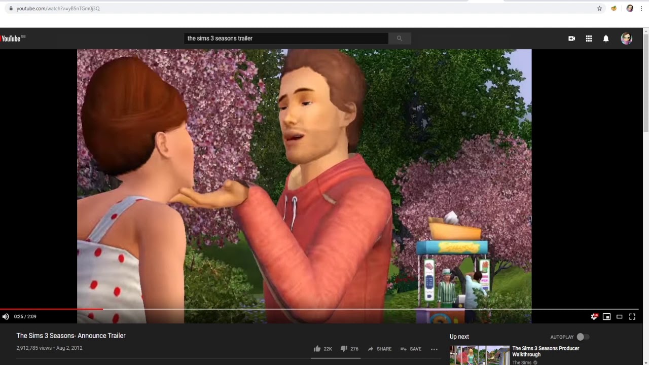 The Sims 2 vs The Sims 3 vs The Sims 4 Trailer War - Seasons - YouTube