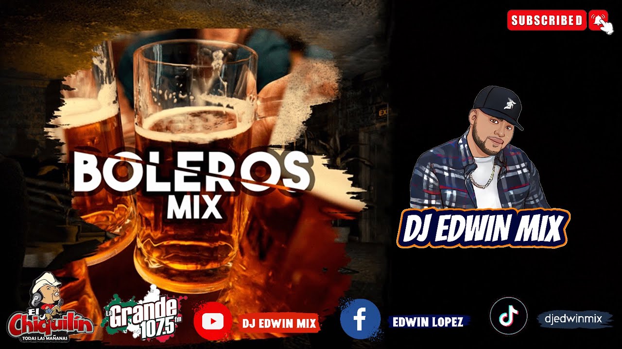BOLEROS MIX (los invasores,Lalo mora,Ramon Ayala etc.) 2023 DJ EDWIN MIX - YouTube