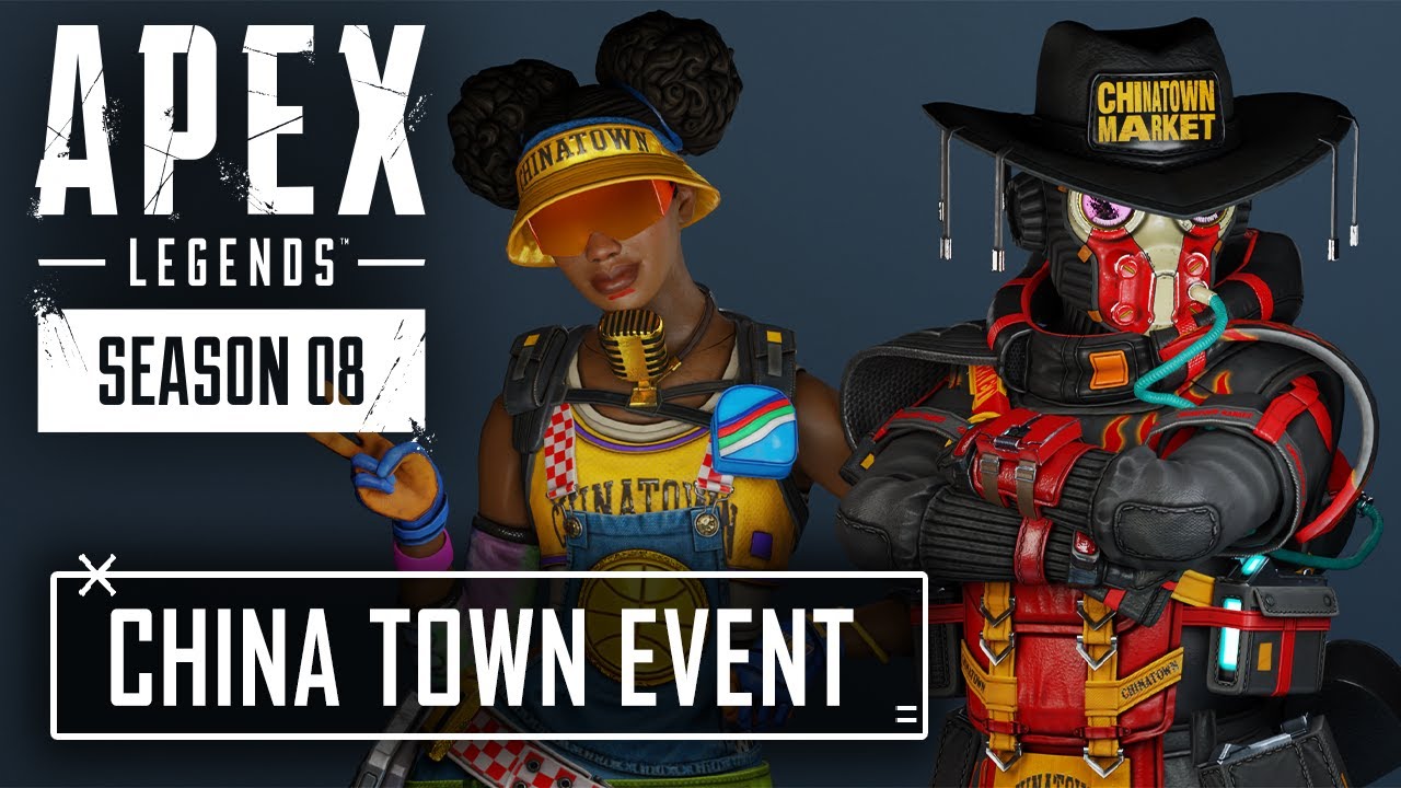 NEW Apex Legends Bloodhound & Lifeline "CHINA TOWN" Event Skins - YouTube