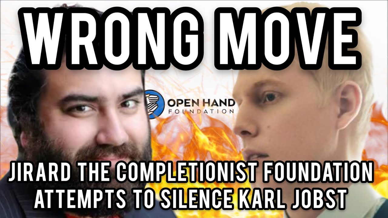 Jirard The Completionist’s Open Hand Foundation Goes After Karl Jobst ...