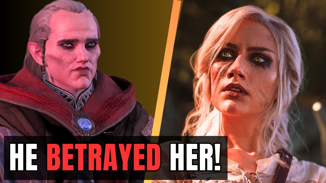 Avallac'h's Sinister Plan for Ciri EXPOSED in The Witcher 3 - YouTube