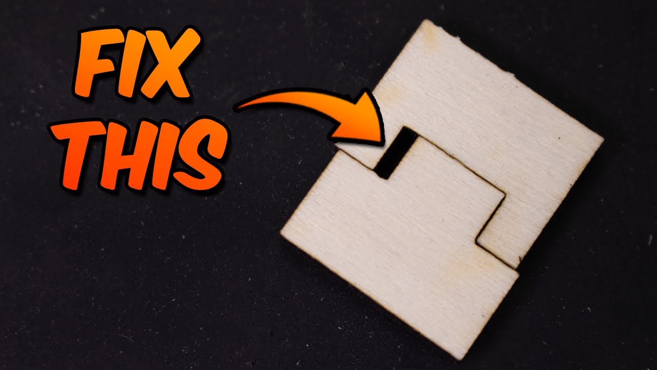 Why Your Laser Cut Parts Don't Fit (and how to fix it) - YouTube