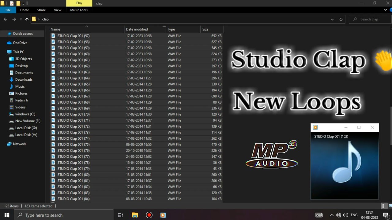 New Loops Pack 2023 - Clap pack _ loops pack one short - loops - YouTube