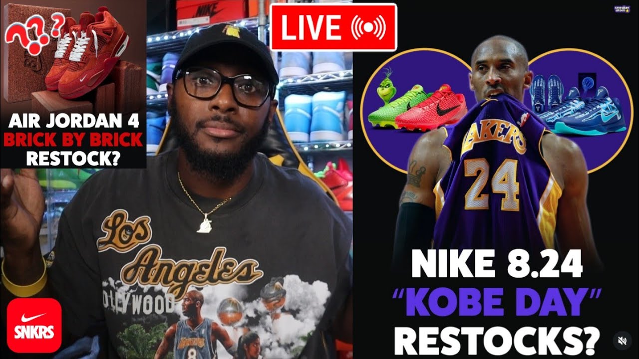LIVE: KOBE Day Shock Drop!! 2025 Part 2 @plentyhardaway - YouTube