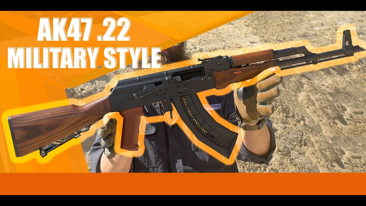 AK47 .22 Military Style Trainer Rifle - YouTube