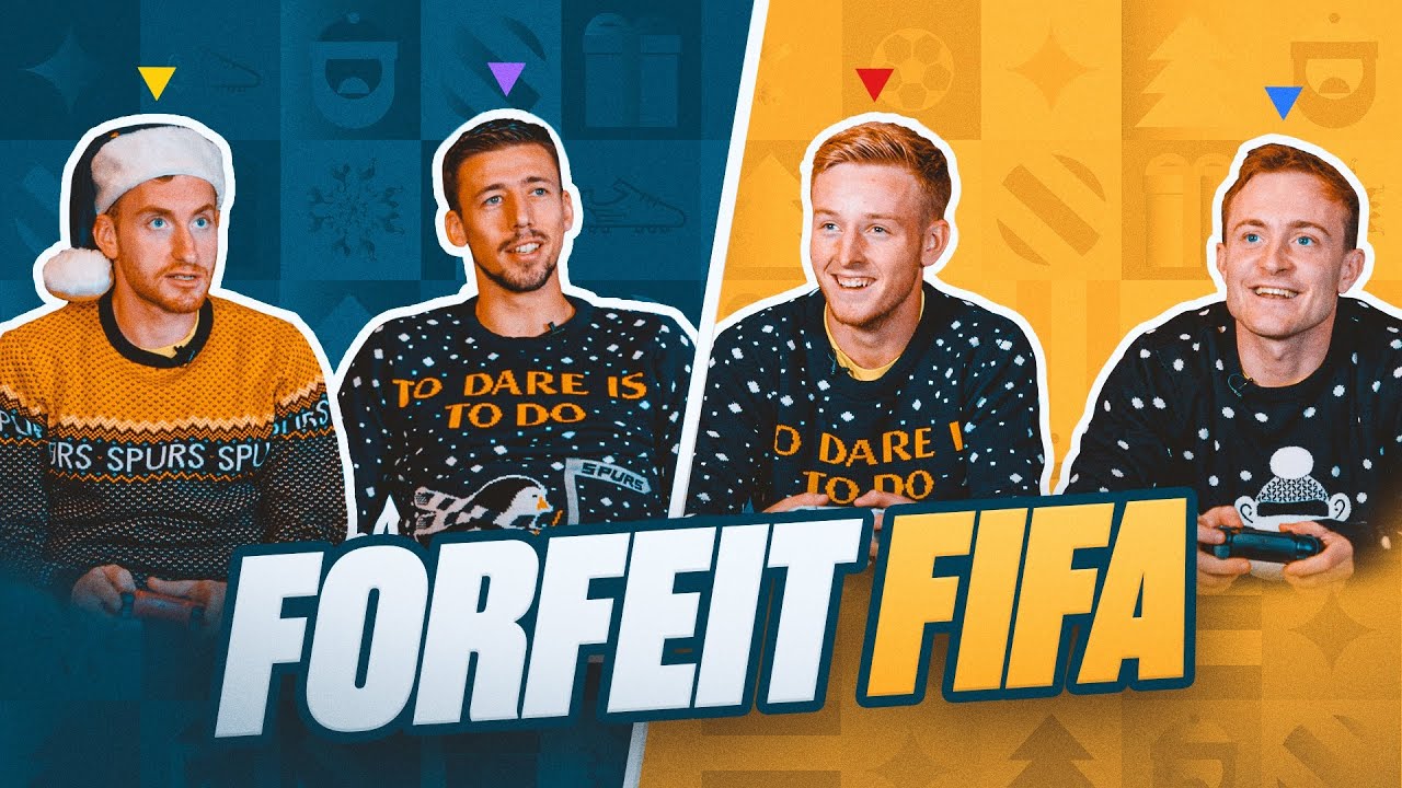 FORFEIT FIFA CHRISTMAS EDITION! | White & Skipp vs Kulusevski & Lenglet ...