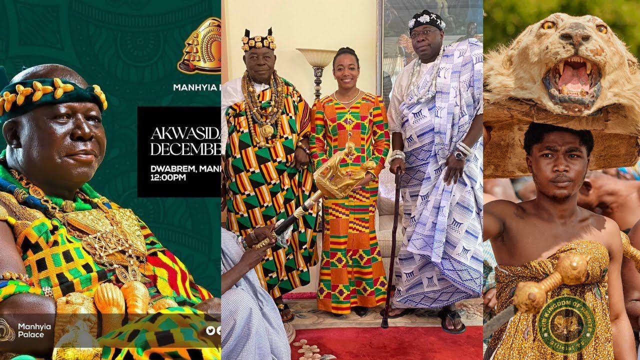 Otumfuo Osei Tutu II Historic Meeting With Mafiaga And Awoamefia Of ...