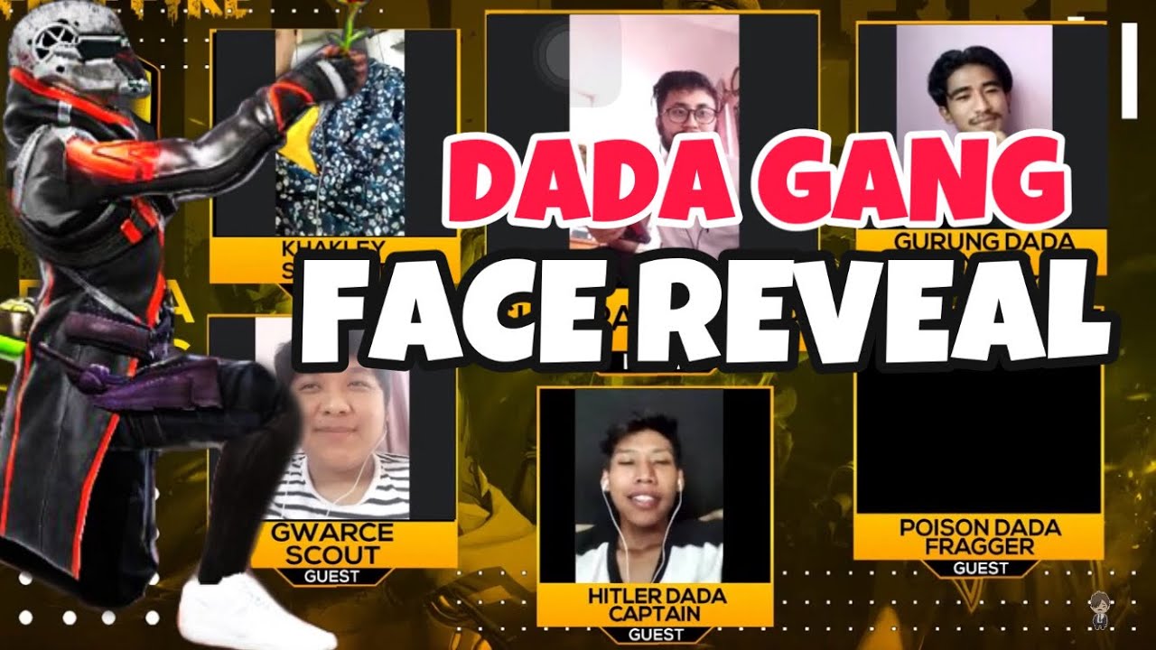 Dada gang face reveal 🔥🔥 - YouTube