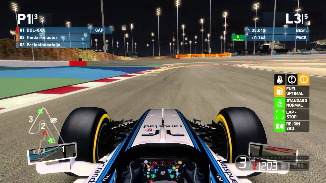 F1 2014 10 29 2014 Codemasters 5lap multi @ Bahrain - YouTube