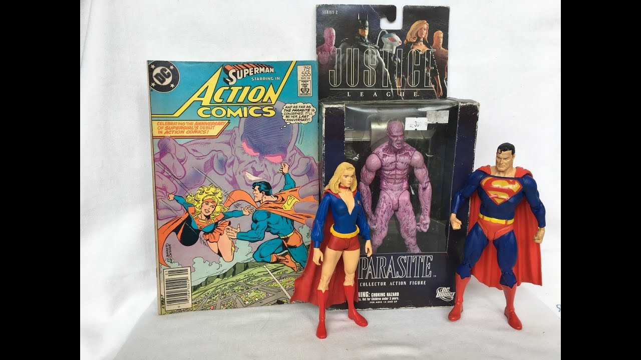 Parasite by Alex Ross for Justice (Series 2 by DC Direct, 2005). - YouTube