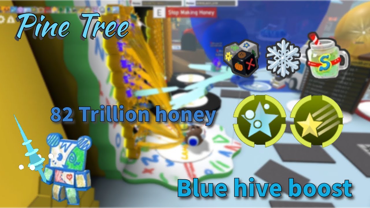 82 Trillion Blue Hive Boost (2024 beesmas)| Bee Swarm Simulator - YouTube