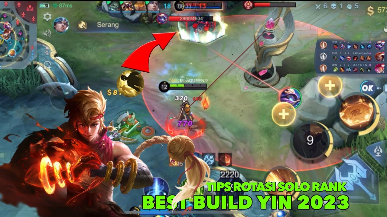 YIN HYPER SOLO RANK - TIPS ROTASI YIN AGAR WIN BEST BUILD YIN 2023 ...