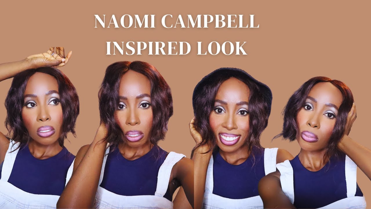 NAOMI CAMPBELL INSPIRED 90'S SUPERMODEL MAKEUP TUTORIAL - YouTube