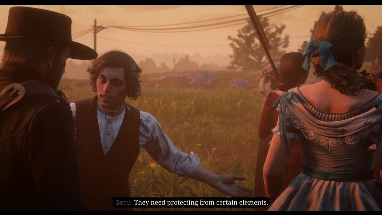 RDR2 | Beau and Penelope Love Story | Cornwall Wagon Loot | Sadie ...