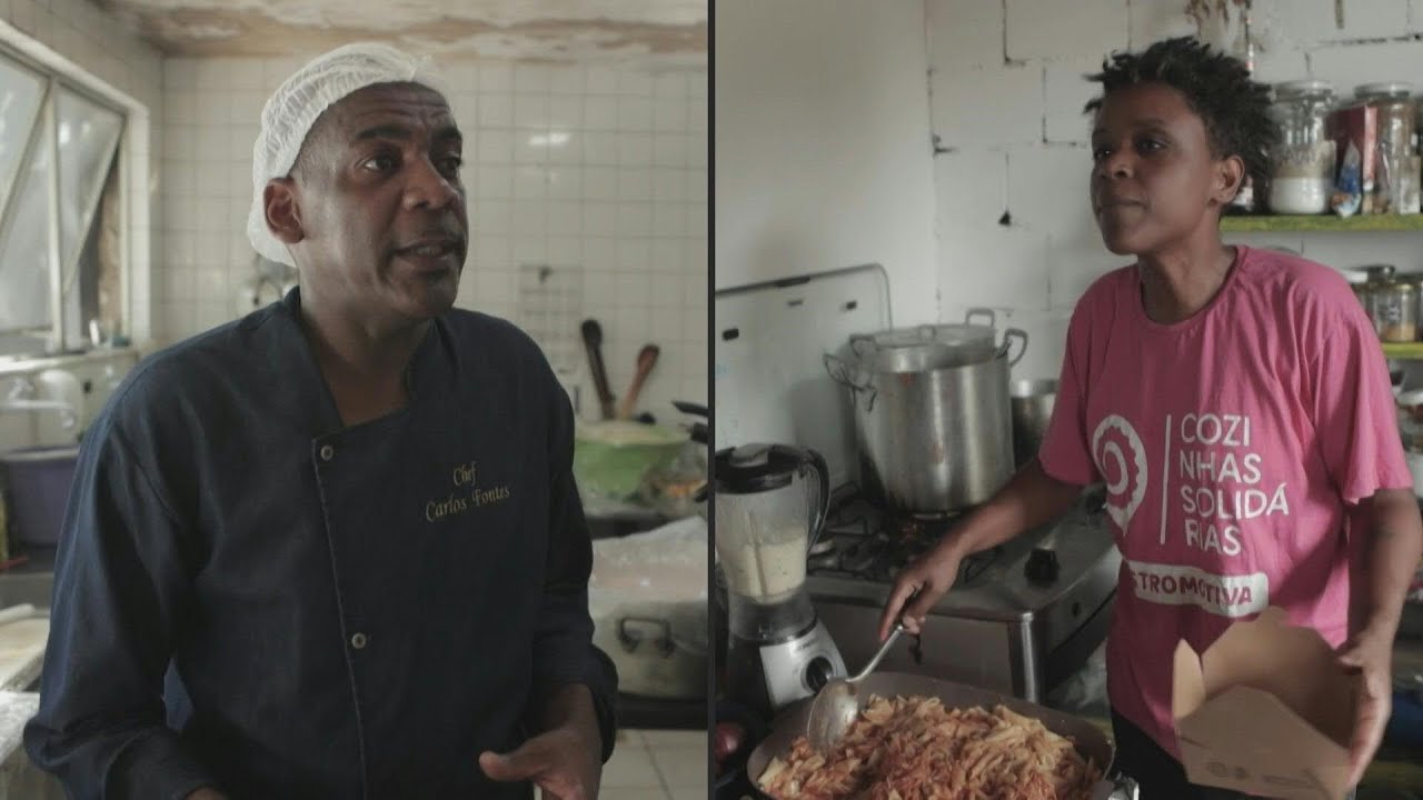 'Os pobres também devem comer bem' | AFP - YouTube