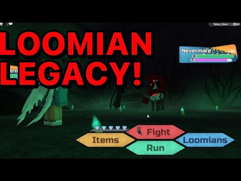 I got GLEAMING Nevermare in. . .Loomian Legacy! - YouTube
