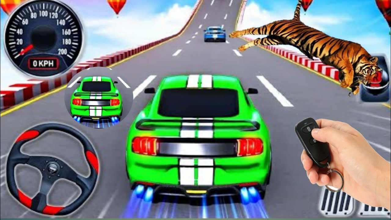 Muscle car stunts games 2023 : car games mega ramp stunt -simulator ...