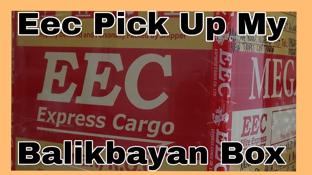 ECC PICK UP MY BALIK BAYAN BOX | OFW SA TAIWAN @INDAI_BHANGZ - YouTube