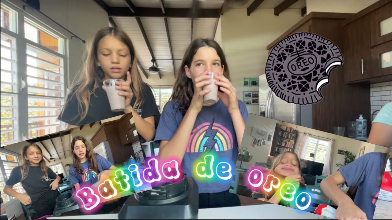 BATIDA DE OREO!!! - YouTube