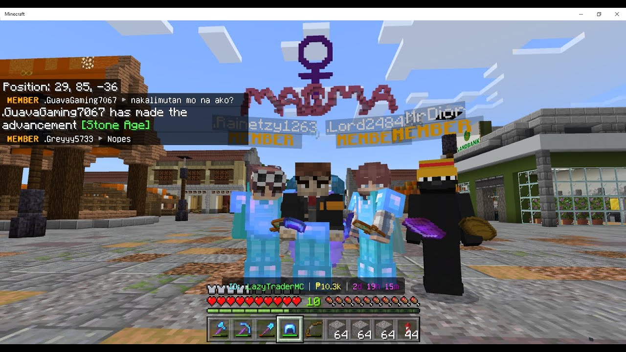 Paano Sumali Sa Minecraft Server Namin - Magma Server - YouTube