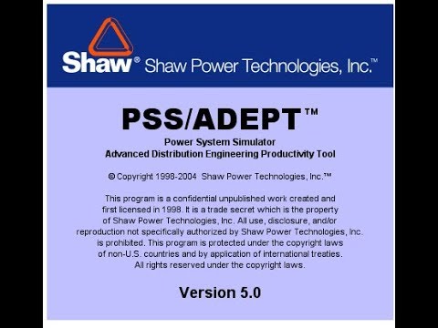 Tìm Điểm MỞ Tối Ưu Trên Lưới Điện PSS ADEPT 5 0 - YouTube
