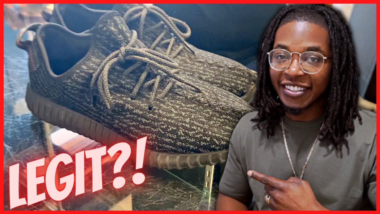 Yeezy's, Jordan's, and High End Electronics | Trip To The Thrift - YouTube