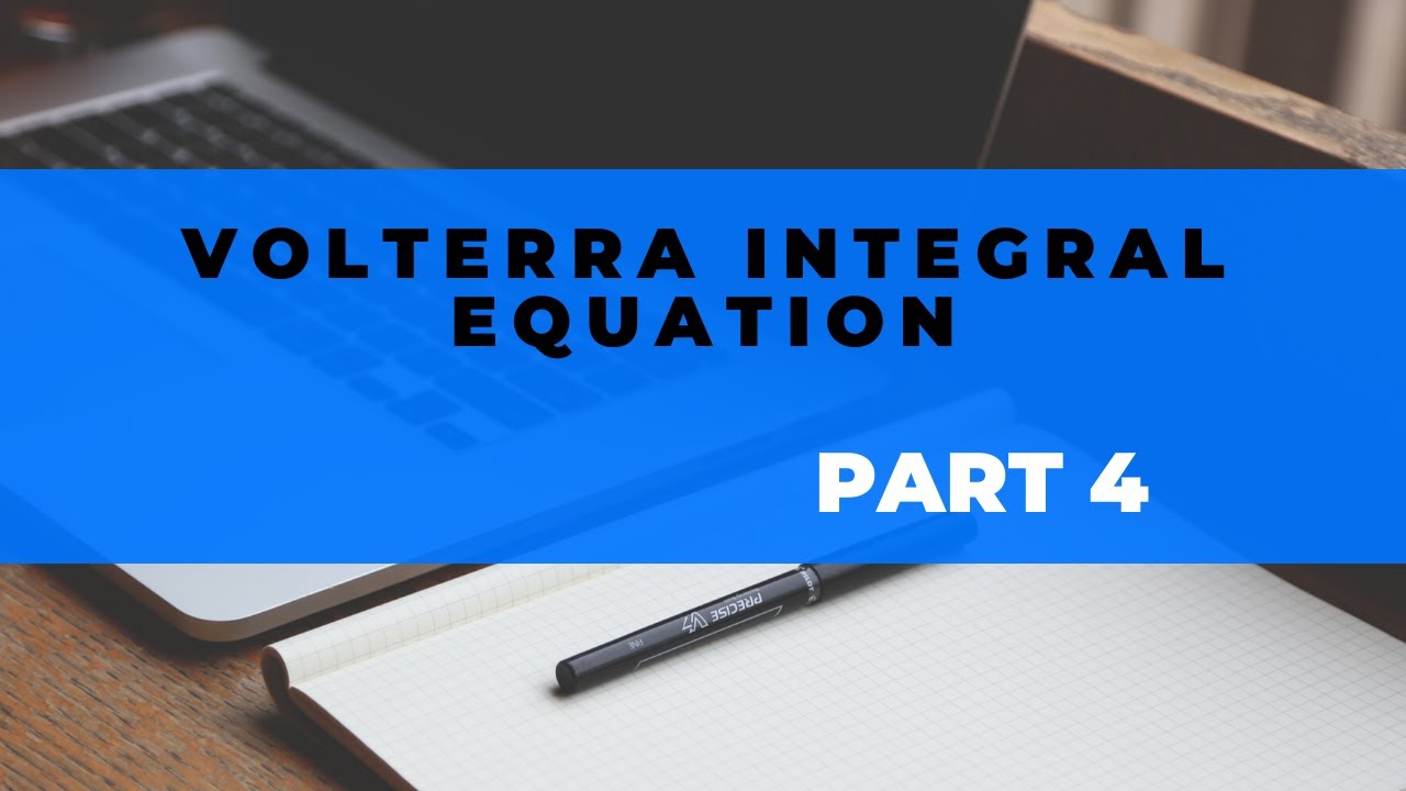 Successive Approximation volterra integral equation part 4 differential equation MA/MSc ...