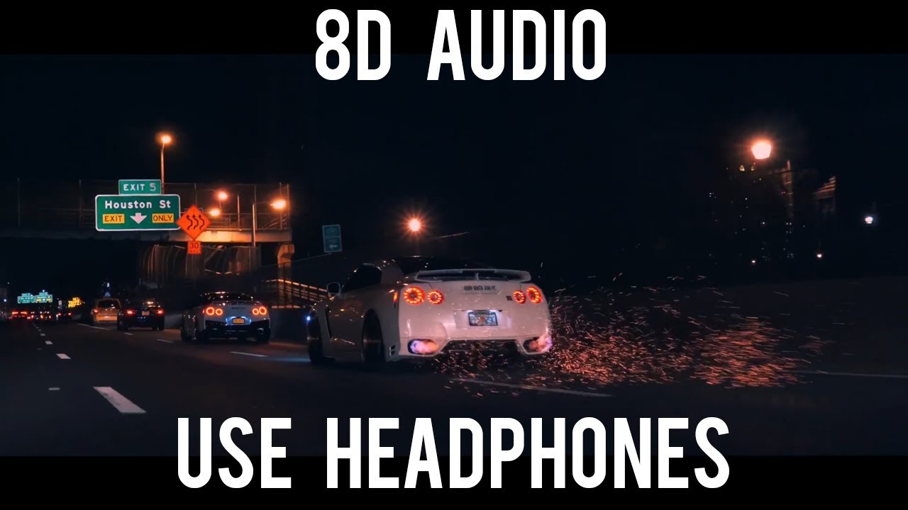 The Most Relaxing Car Music Video | 8D AUDIO | GTR Shooting Flames ...