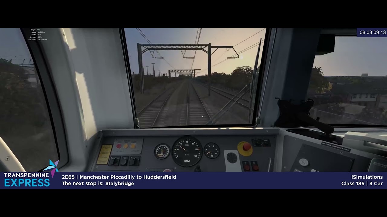 Train Simulator - Class 185 - Manchester Piccadilly to Huddersfield ...