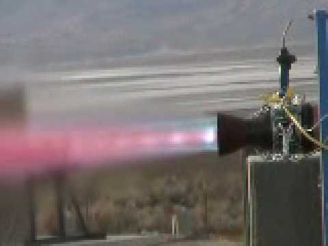 LOX Methane rocket test 35 sec. - YouTube