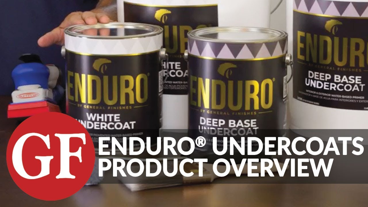 Professional Enduro® Water Based White & Deep Undercoat | General ...