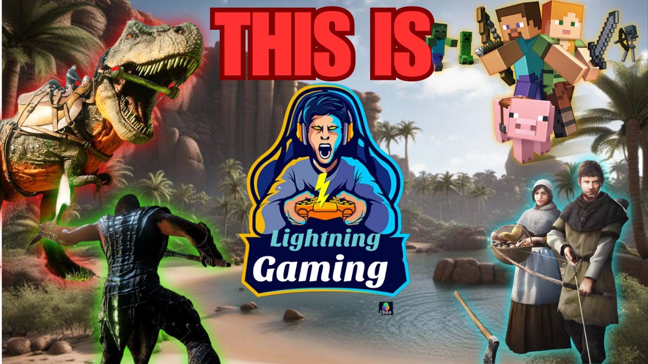 This is Lightning gaming!! covering conan exiles, minecraft, dayz, Ark ...