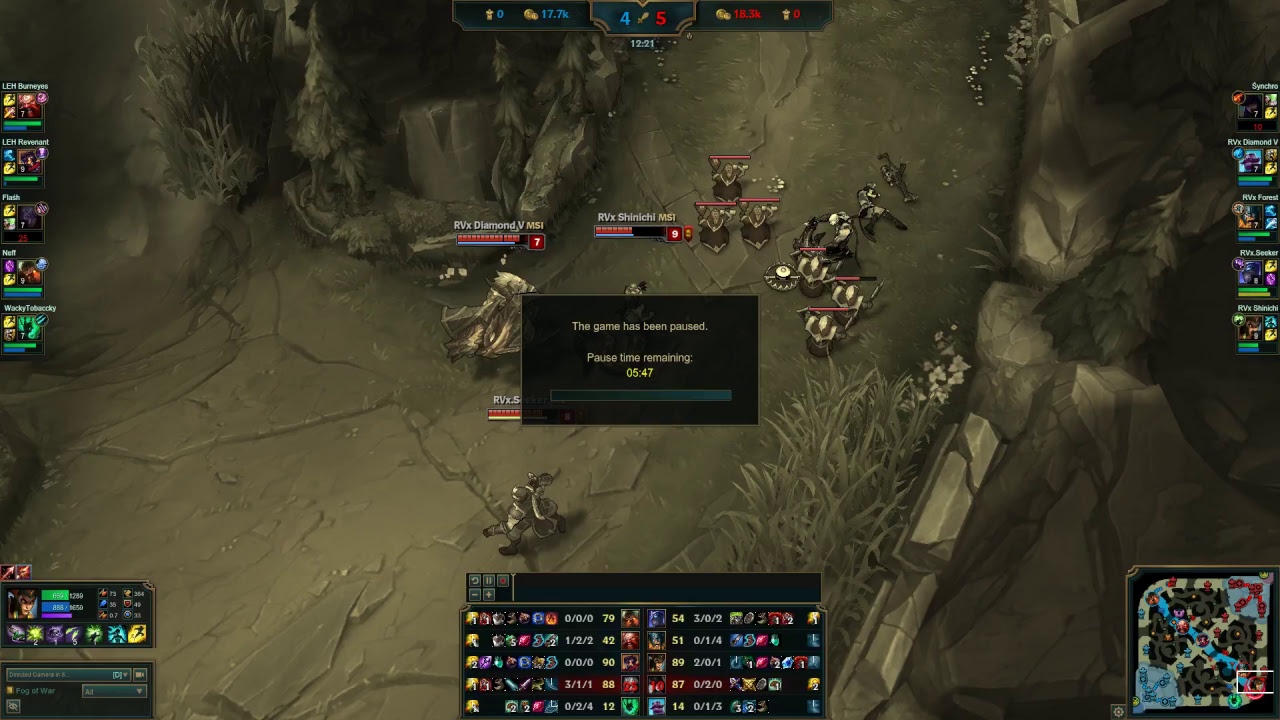 INS vs RVX Game 1 (Part 1) - YouTube