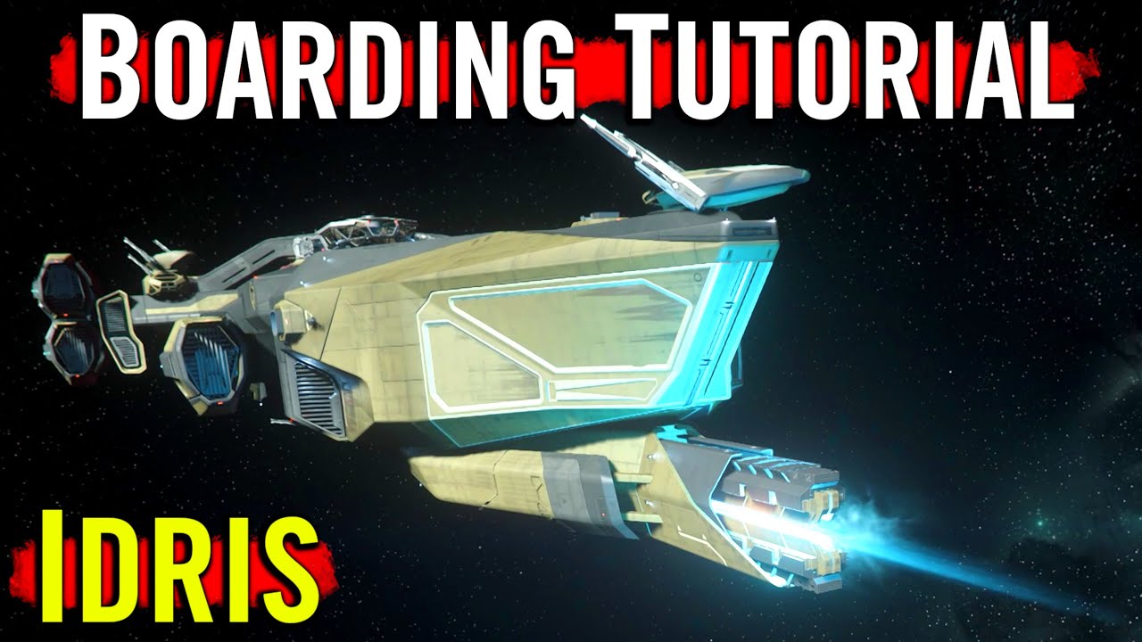IDRIS Boarding Guide: Star Citizen Xenothread Gameplay SC - YouTube