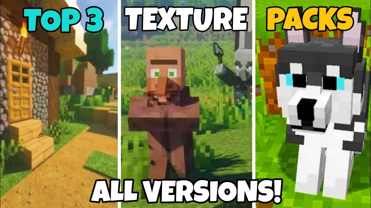 5 *MUST USE* Minecraft Texture Packs - YouTube