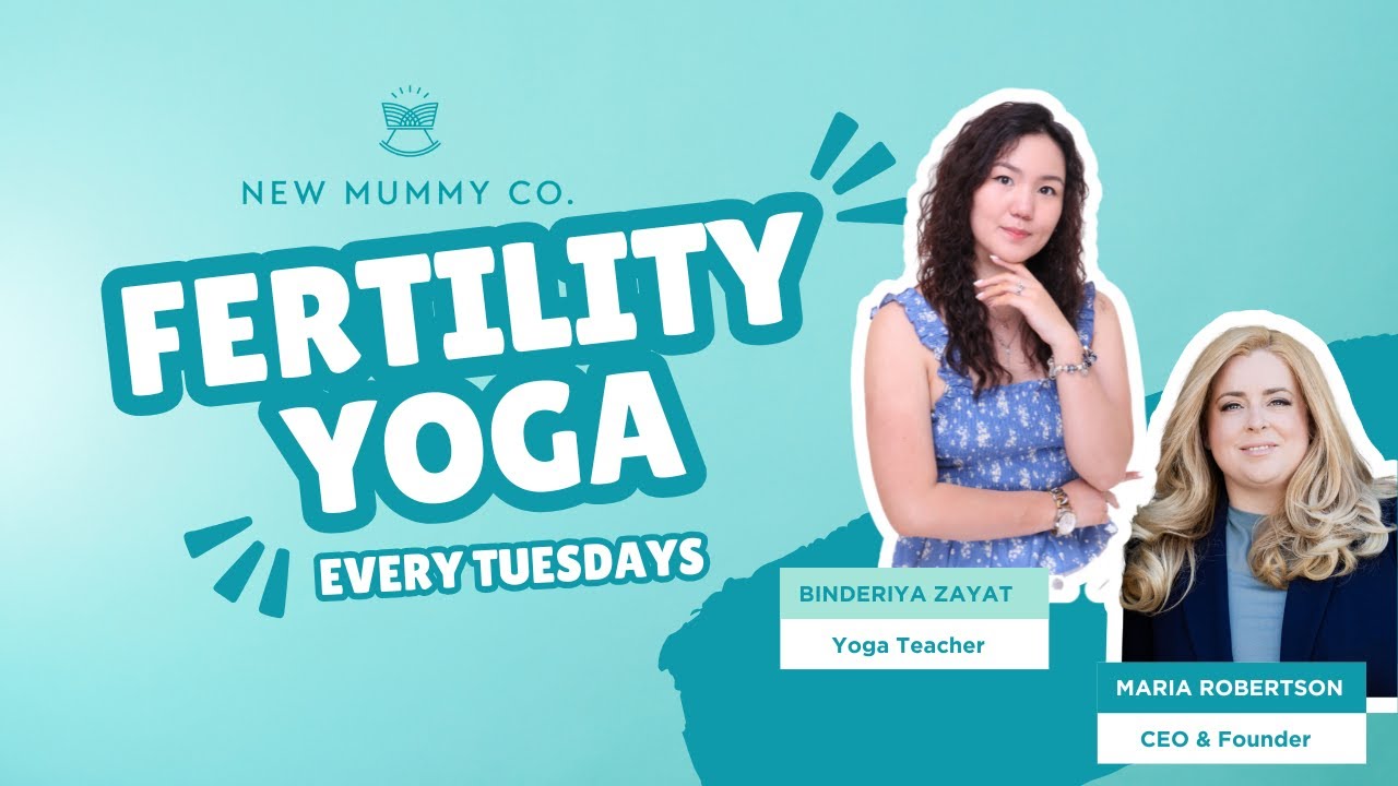 New Mummy Company Now Offers Fertility Yoga! | Join Our Classes Every Tuesday at 6 PM EST 🧘‍♀️ ...