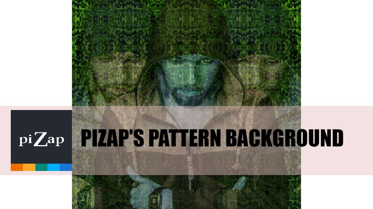 piZap's Quick Photo Editing Tutorial: piZap's Pattern Backgrounds - YouTube